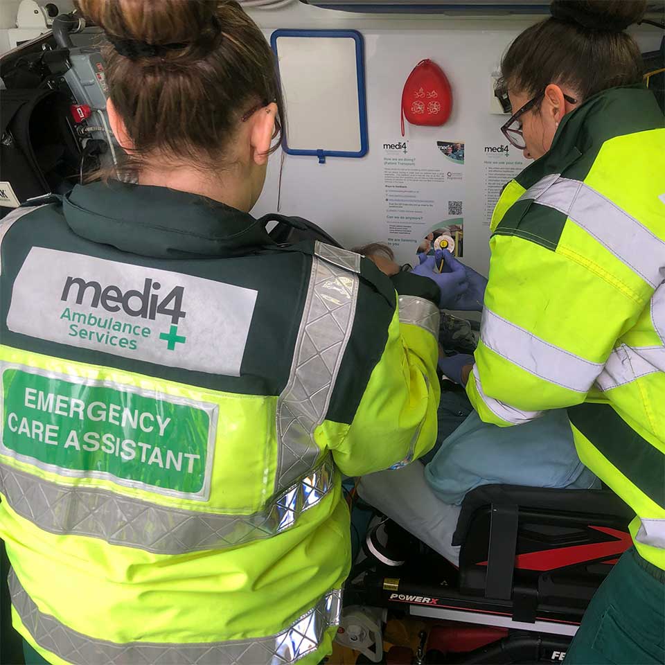 Qualified Emergency Care Assistant (ECA) - Medi 4 Ambulance Services